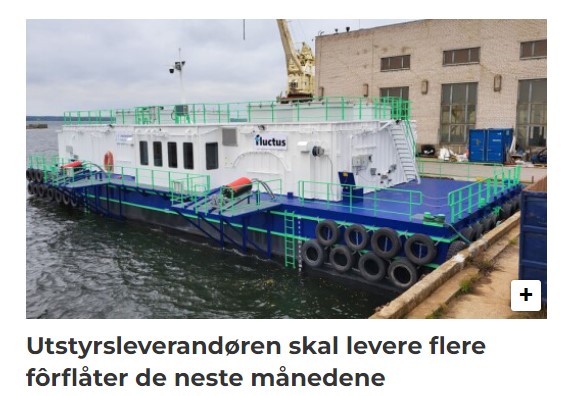 Leverer flere fôrflåter de neste månedene | Fluctus