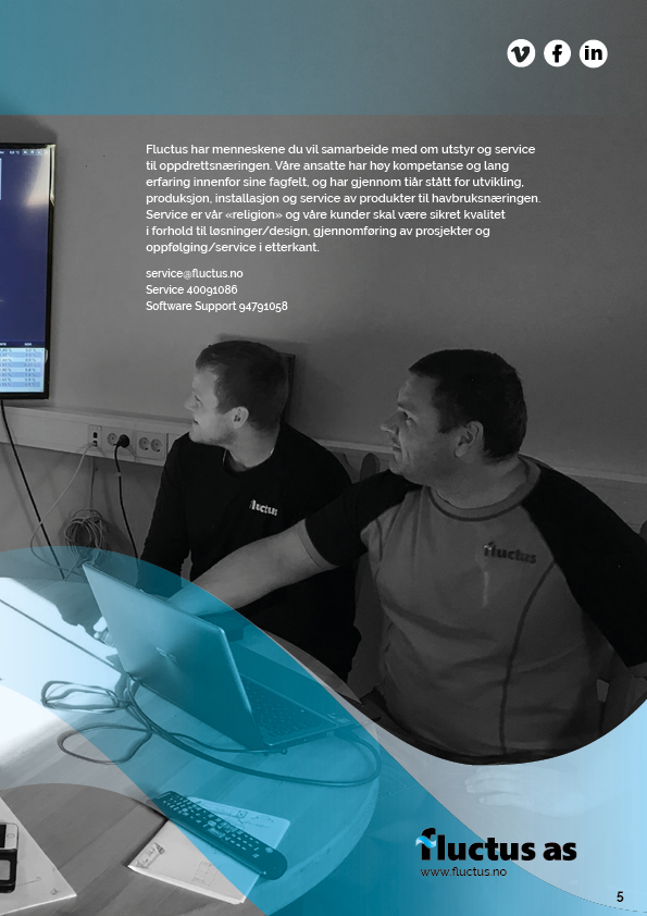 Fluctus på ett brett: Les brosjyren | Fluctus