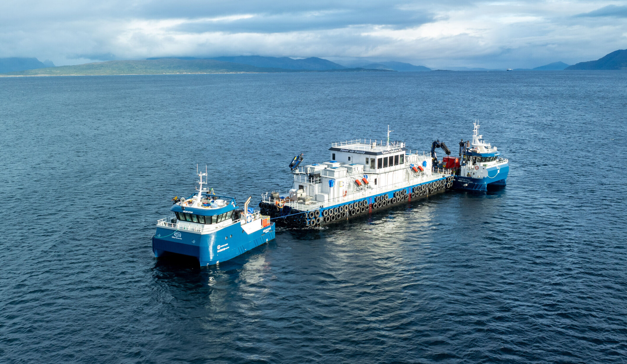 Dåp av Kleiva Fiskefarms nye flåte | Fluctus